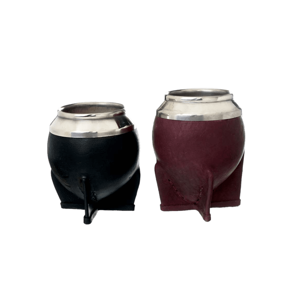 Mate Torpedo Virola de Alpaca Lisa Modelo "Merlo" - Estilo Austral